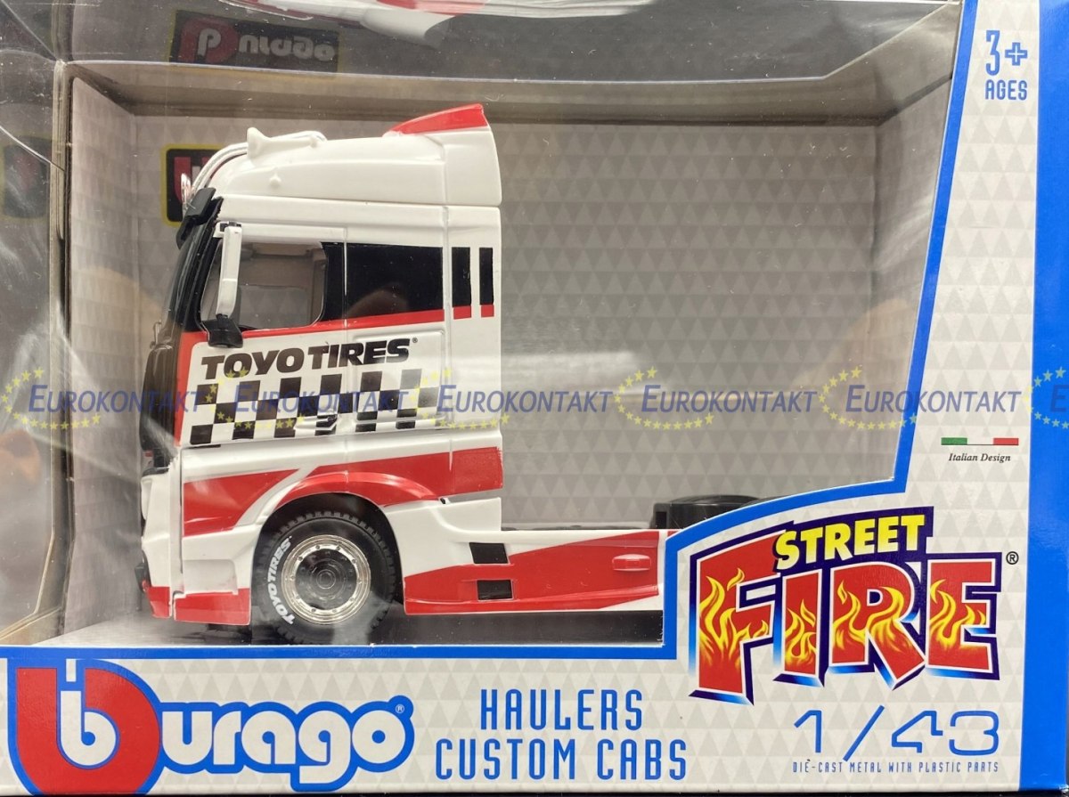 Mercedes Actros Gigaspace Custom Cabs Bburago 1:43 - Bburago | Sklep ...